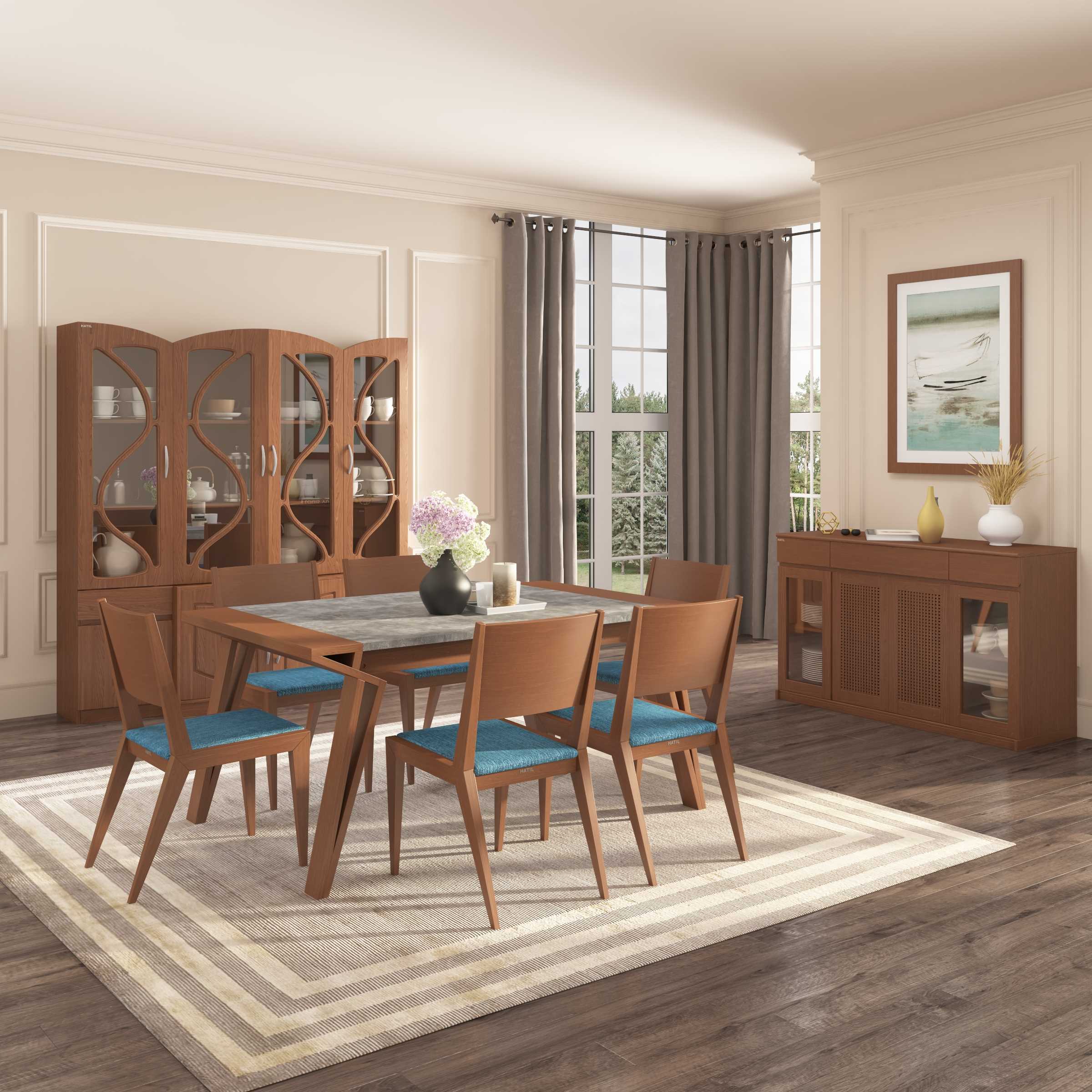 DINING TABLE | Hibiscus-199GR | HATIL